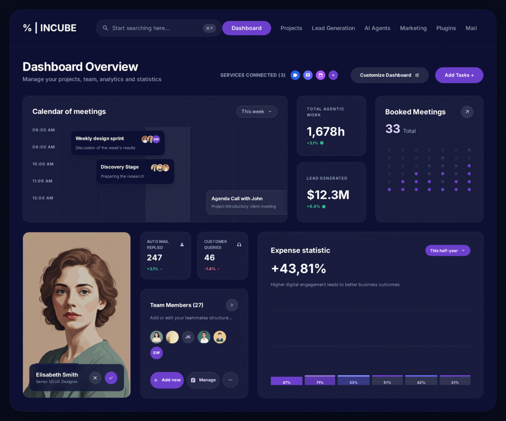 Homepage - Incube